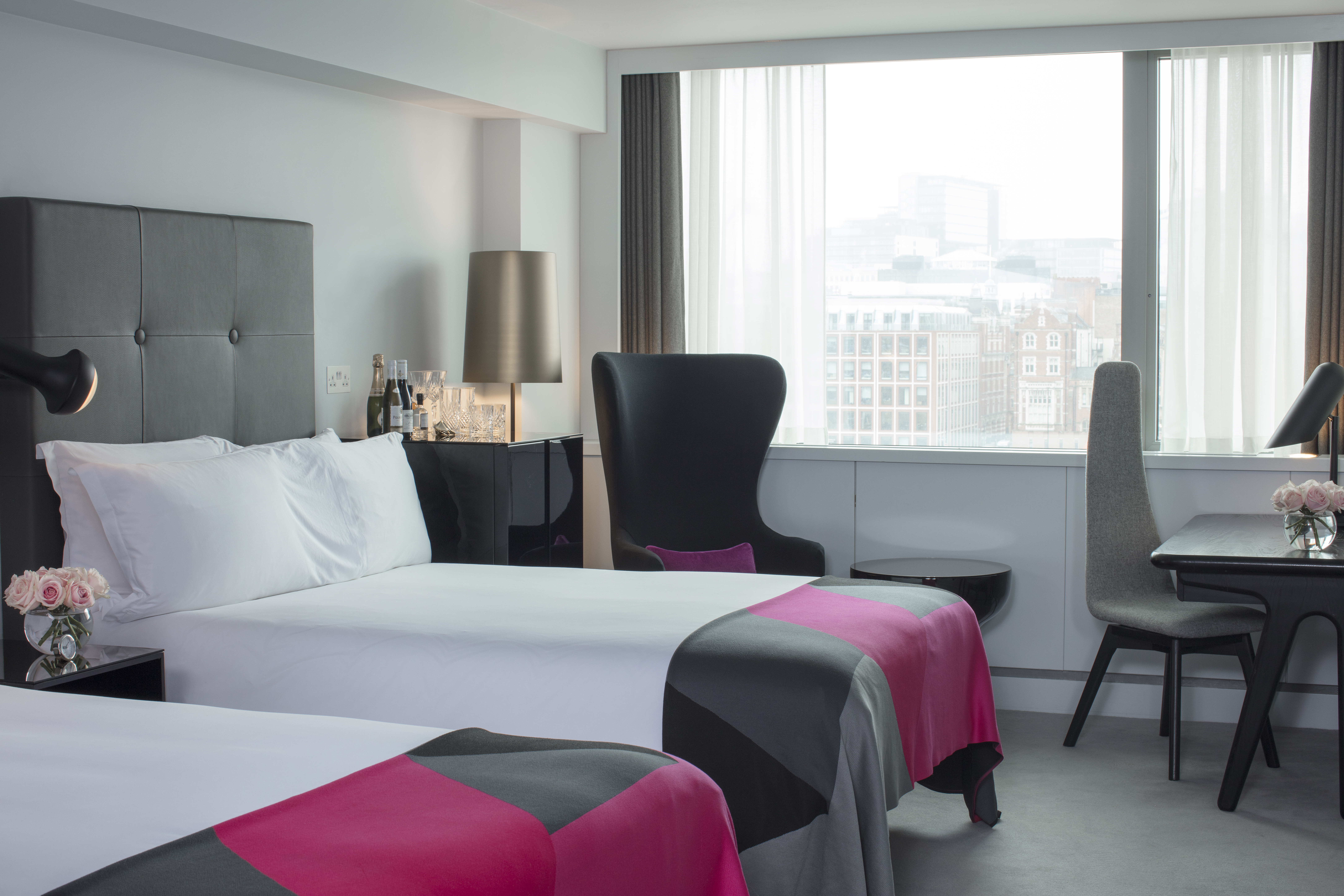 River View Deluxe Double Room | Sea Containers London Hotel